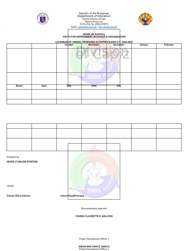 CAPA Template | PDF