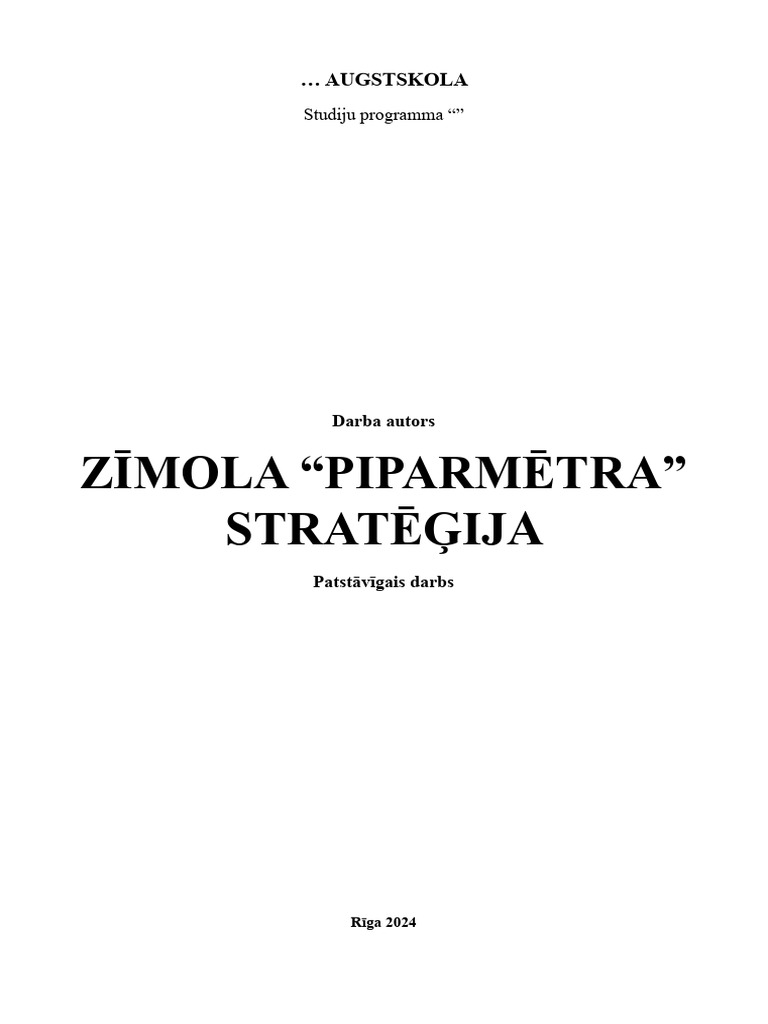 Piparmetra | PDF