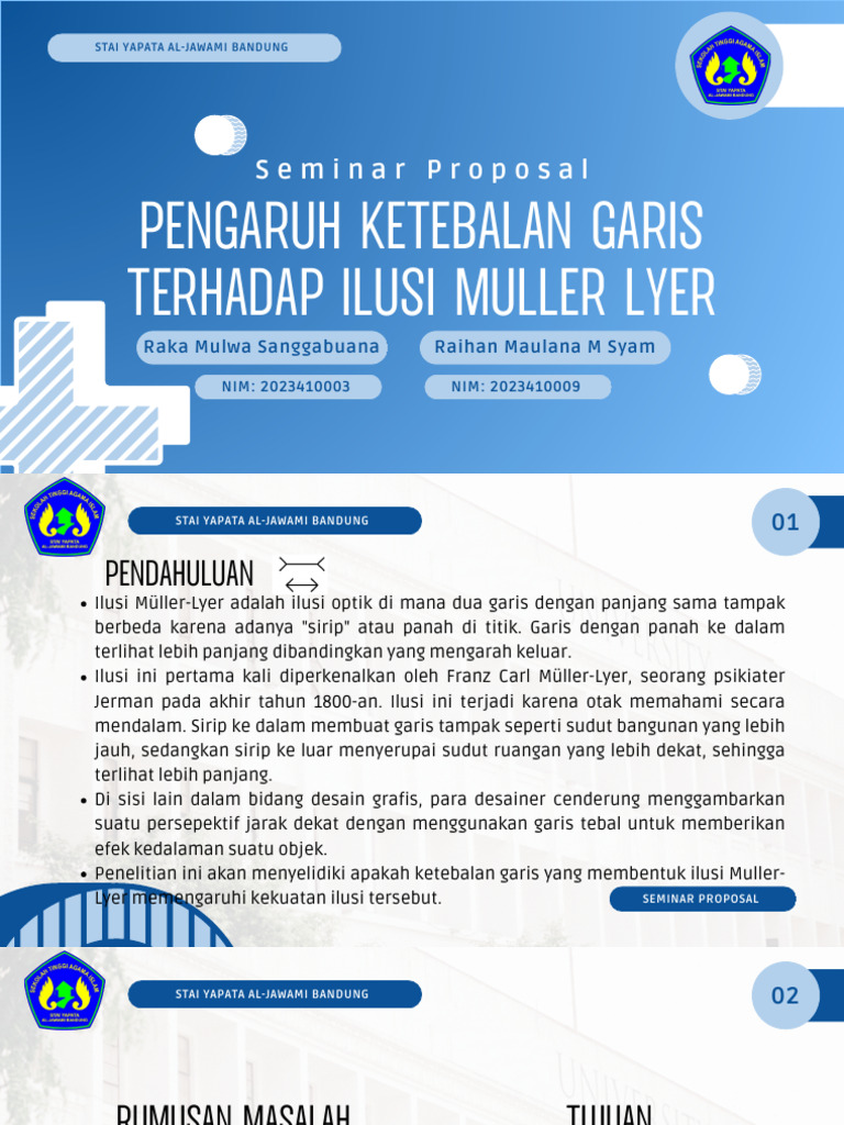 Seminar Proposal Psikologi Eksperimen - Compressed | PDF