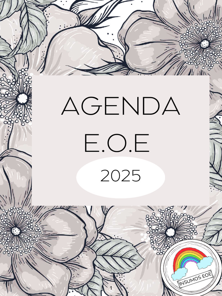 Agenda Escolar y Planificación 2025 | PDF | Enseñando | Pedagogía