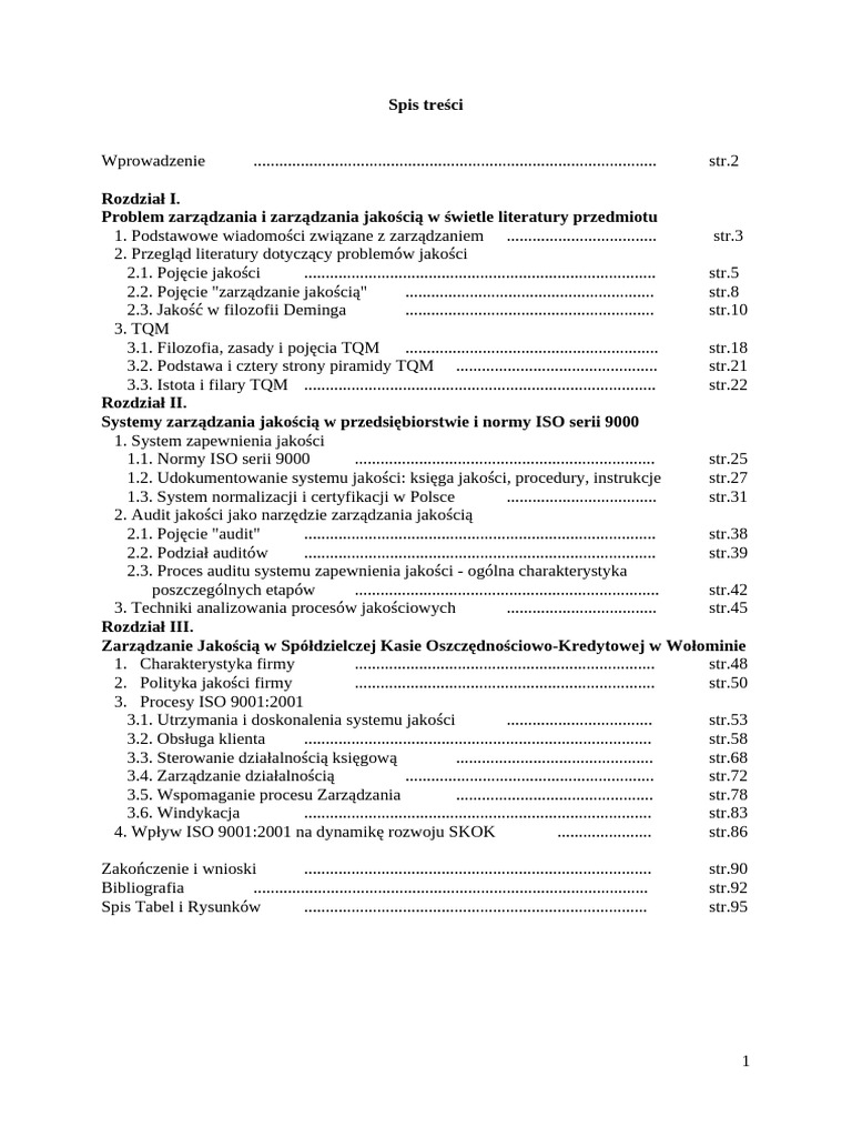 Spis Treści | PDF