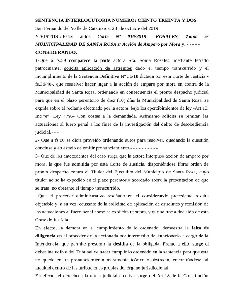 ASTREINTES Imposiciòn PERSONAL Guaraz - 2019 | PDF | Jurisdicción | Res ...