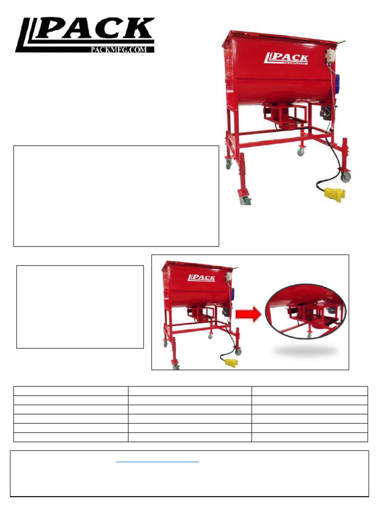 Mushroom Bagger Mixer | PDF