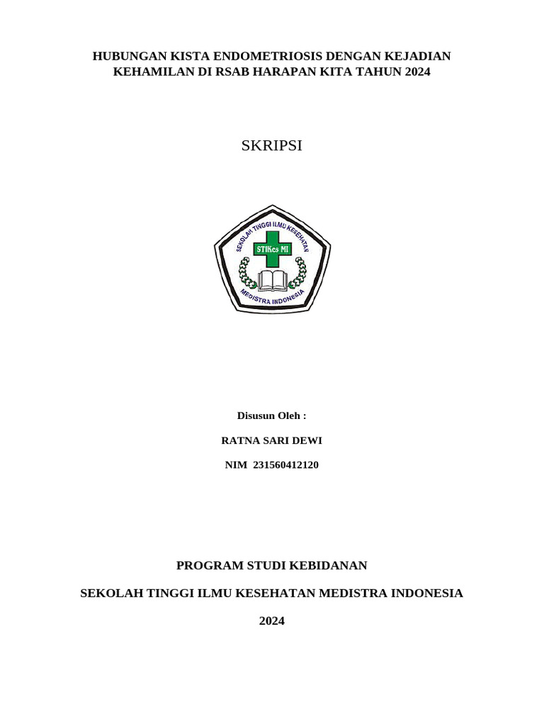 PROPOSAL SKRIPSI RATNA Revisi | PDF