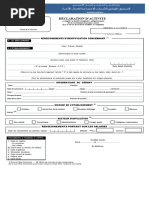 Declaration D'activite Cnas 2023 | PDF