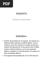 Inquests Act 58 of 1959 | PDF | Perjury | Magistrate