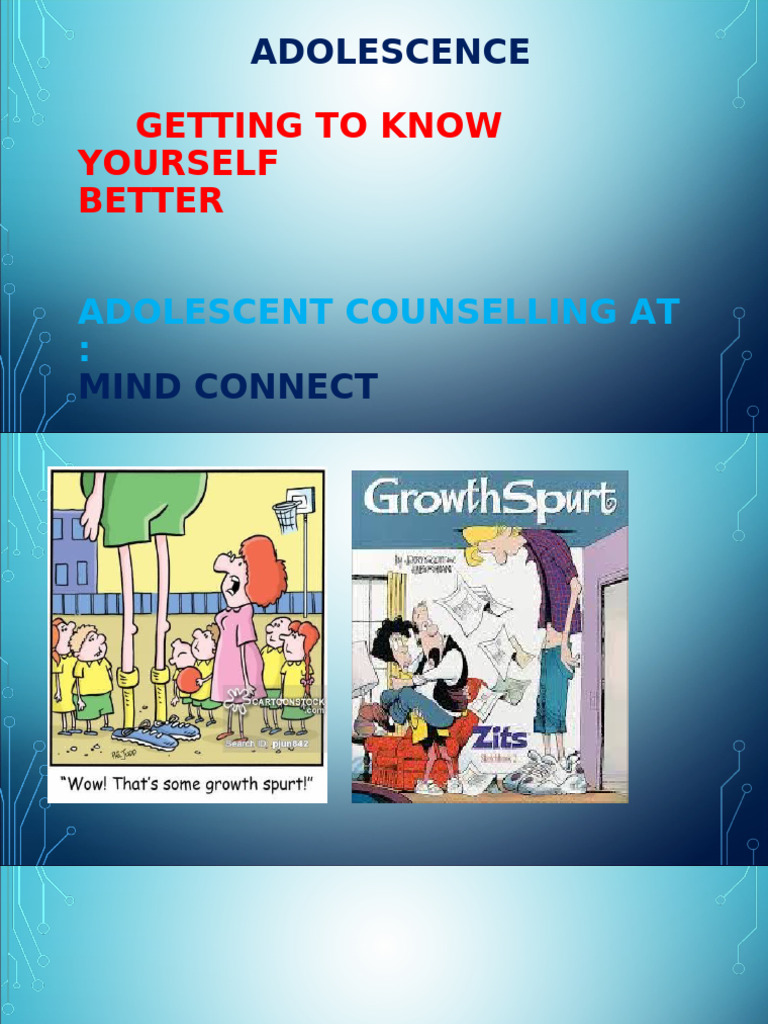 Adolescence Presentation Pdf Adolescence Cognitive Science