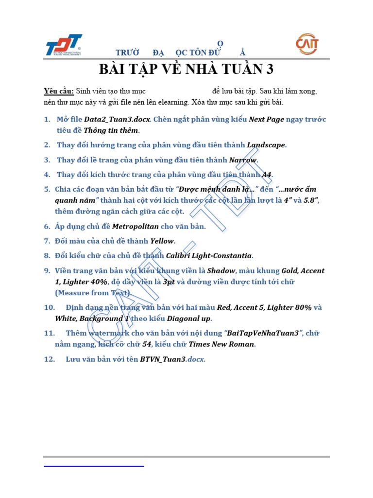 BTVenha Word Tuan3 | PDF