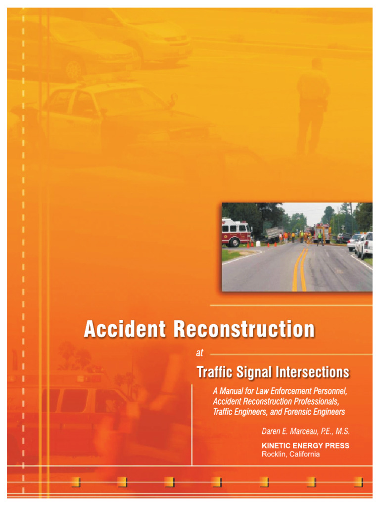 Accident Recon at Traffic Signal Intersections | PDF | Traffic | Intersection (Road)