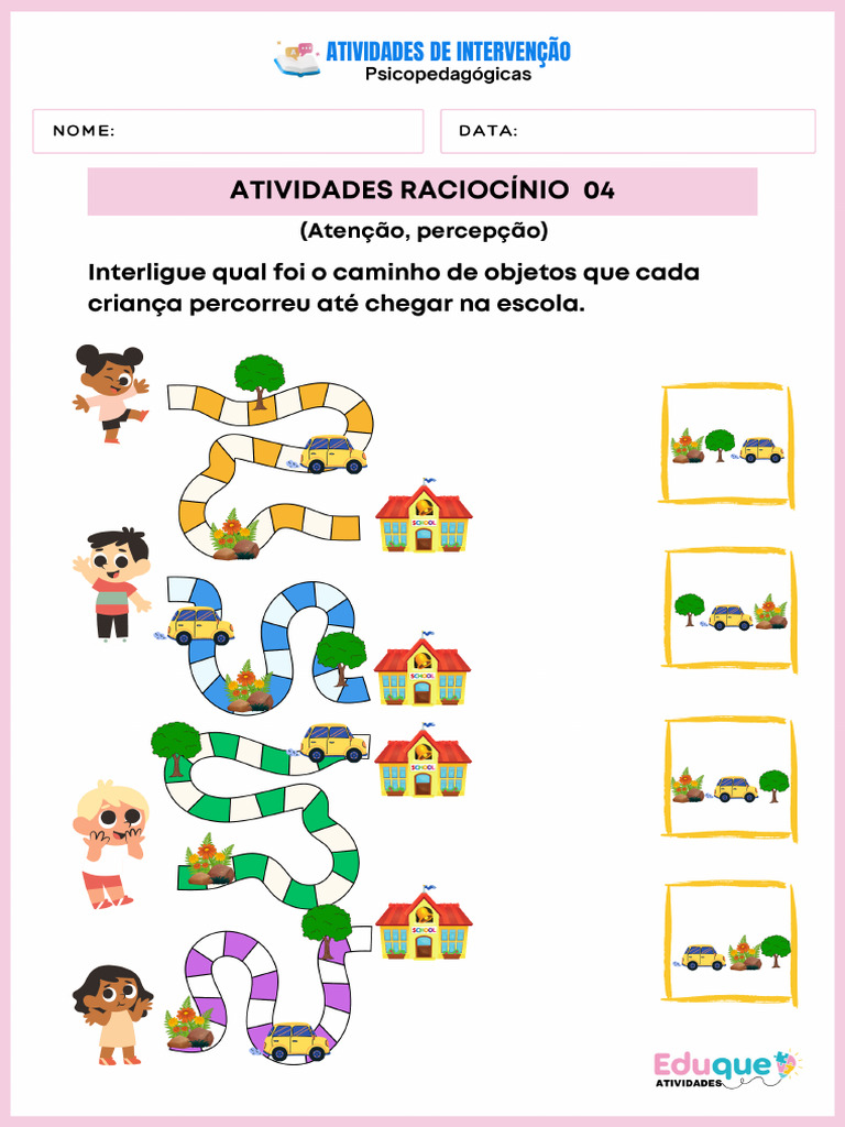 Atividades de Raciocínio Lógico - 4 | PDF