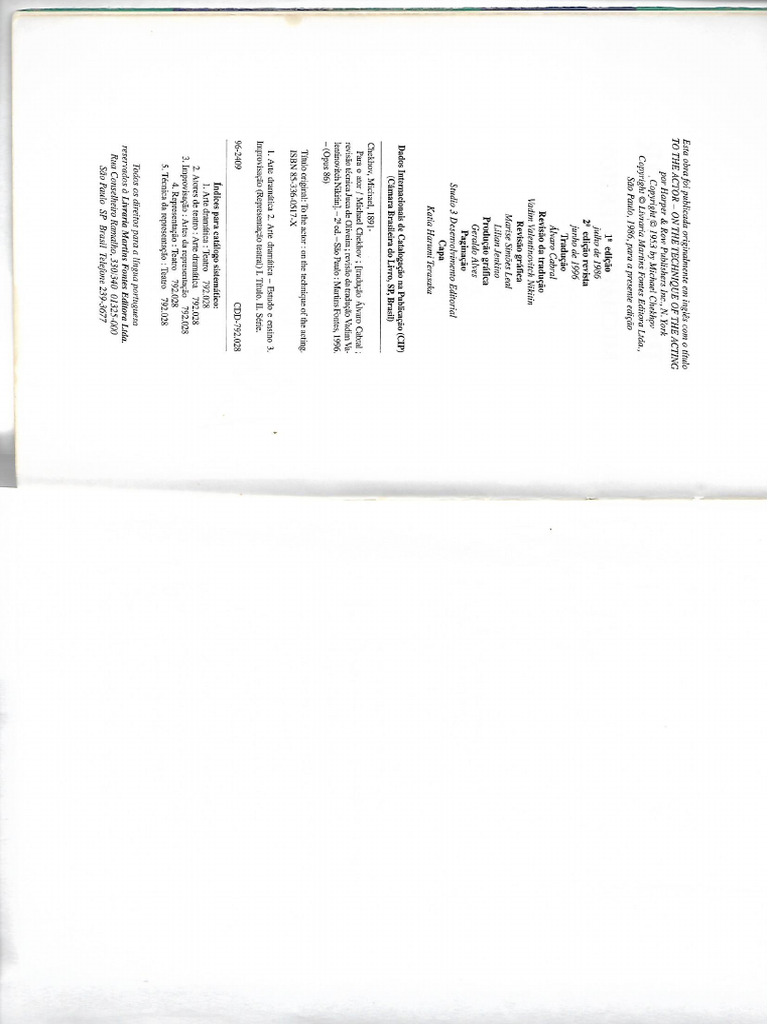 Capítulo 8 Michael Chekhov Parte 1 | PDF
