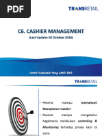 Sop Cashier | PDF | Point Of Sale | Business