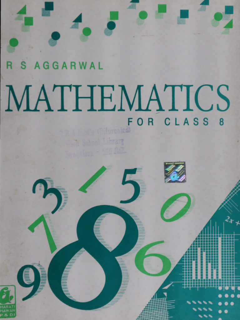 Mathematics For Class-8 | PDF | Triangle | Circle