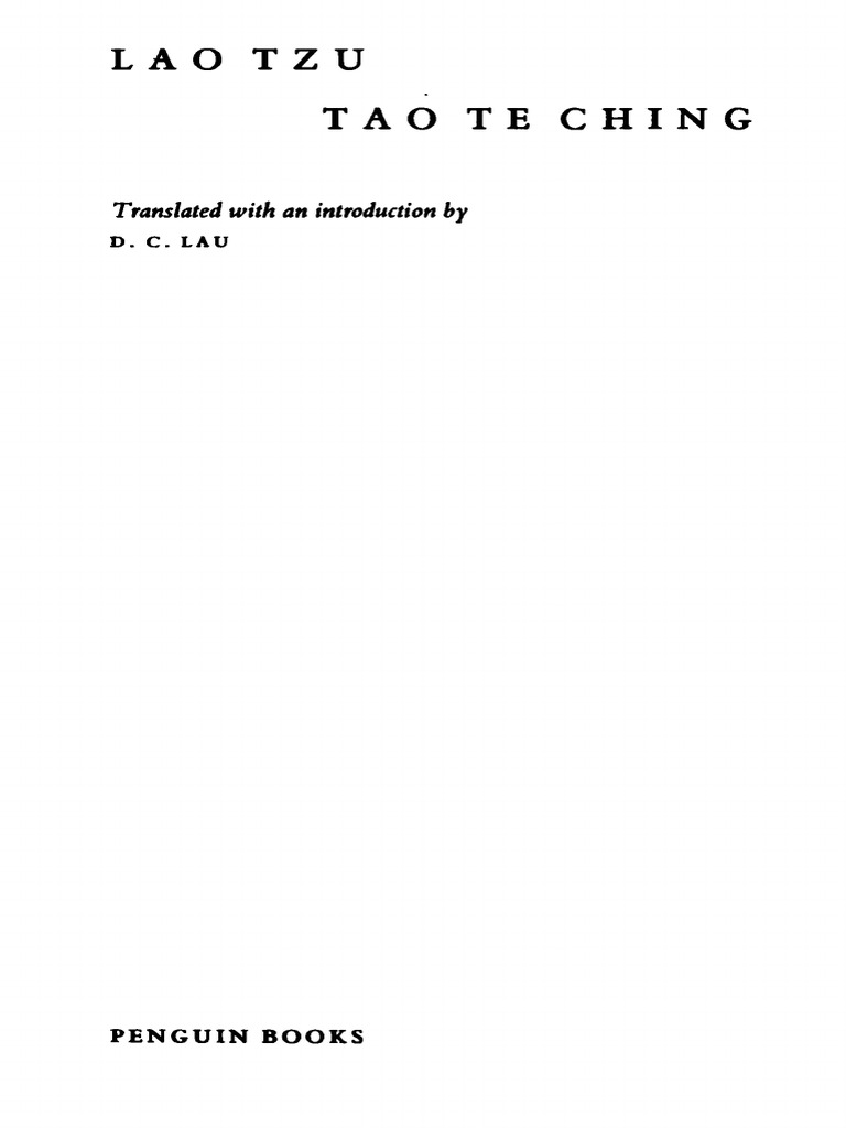 Insights on Lao Tzu's Tao Te Ching | PDF | Laozi | Tao
