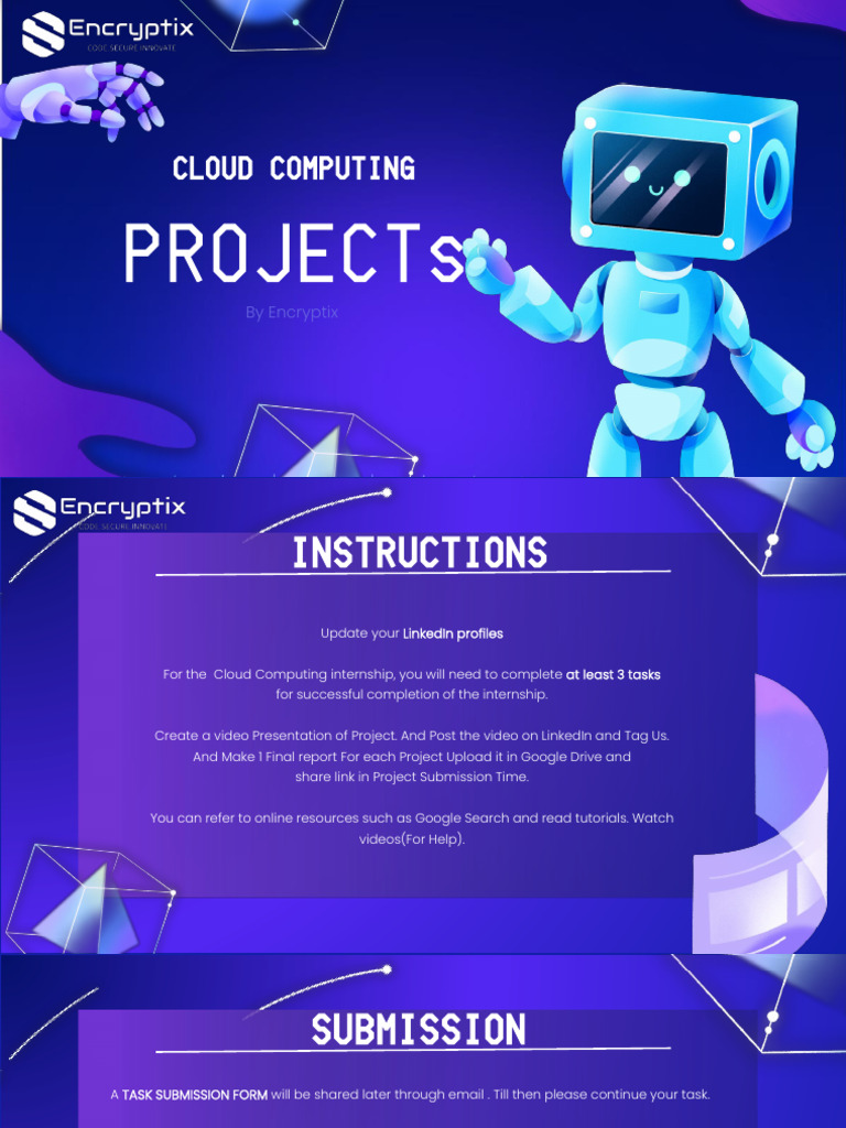 Cloud Computing Internship Tasks | PDF | Cloud Computing | Amazon Web Services