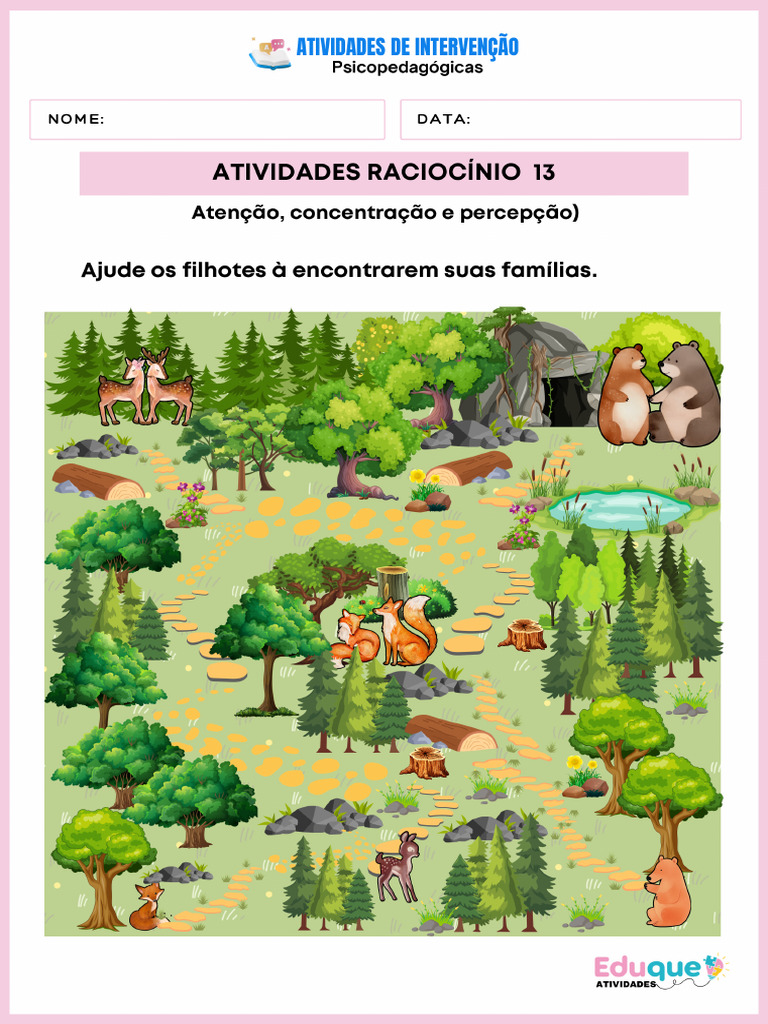 Atividades de Raciocínio Lógico - 13 | PDF