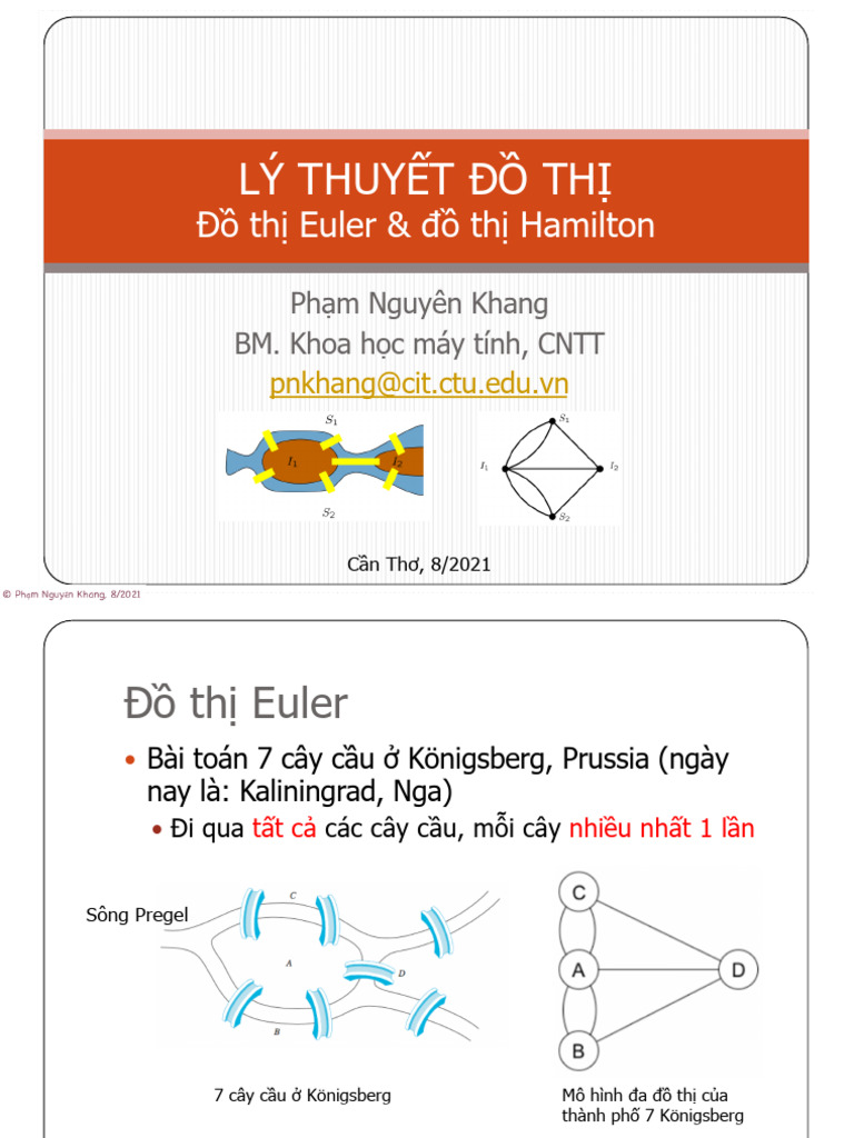 LTDT_4 Do thi Euler & Do thi Hamilton | PDF