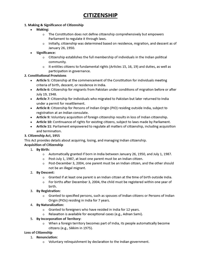 CITIZENSHIP | PDF | Crime & Violence | Justice