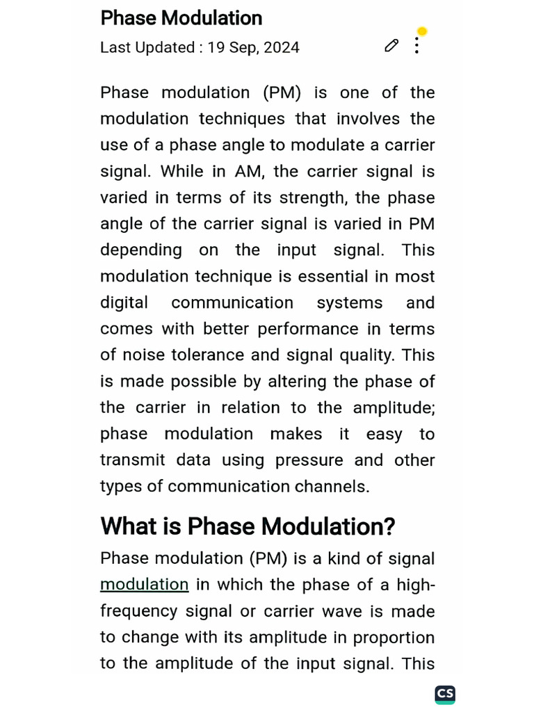 Modulations | PDF