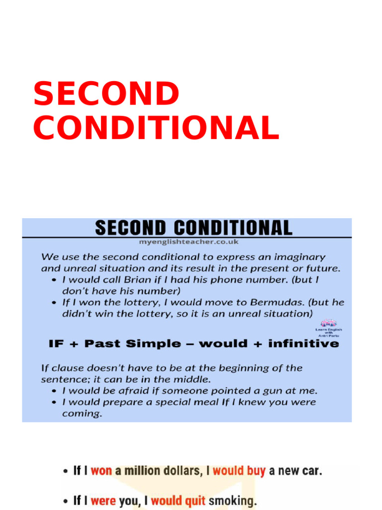 7a Second Conditional | PDF
