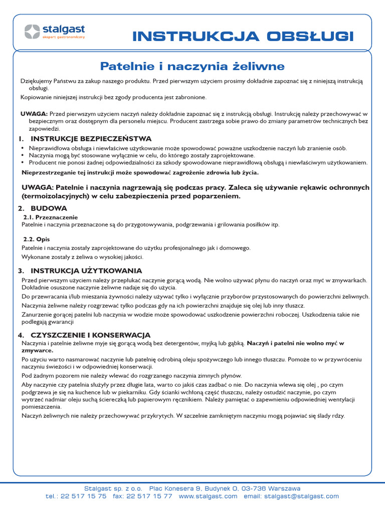 Instrukcja Obslugi | PDF