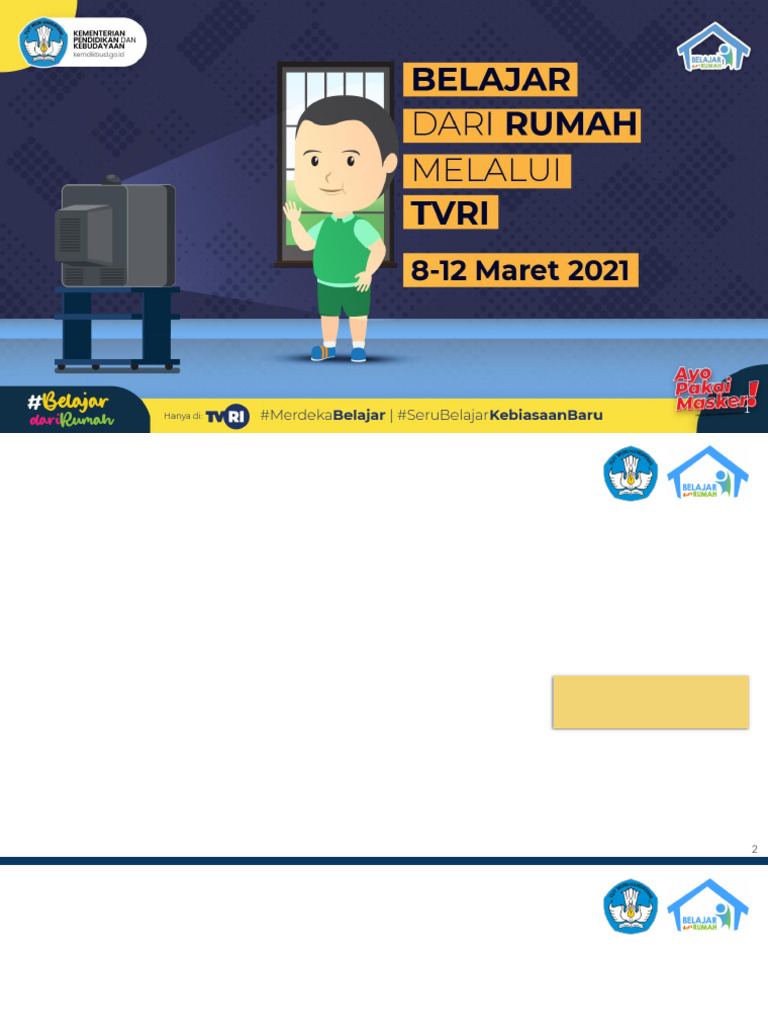 Materi BDR 2021 Minggu Ke-10 (8-12 Mar) | PDF