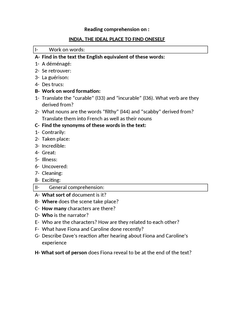 5 India The Ideal Place To Find Oneself | PDF