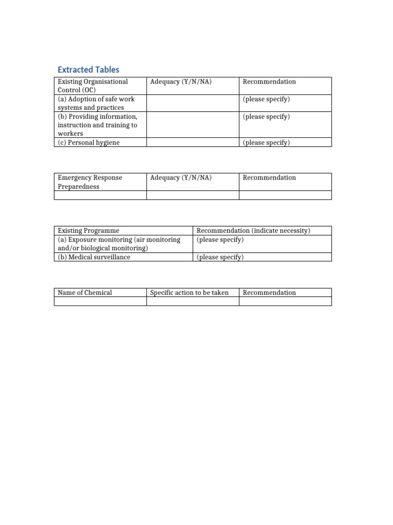 Extracted Tables | PDF