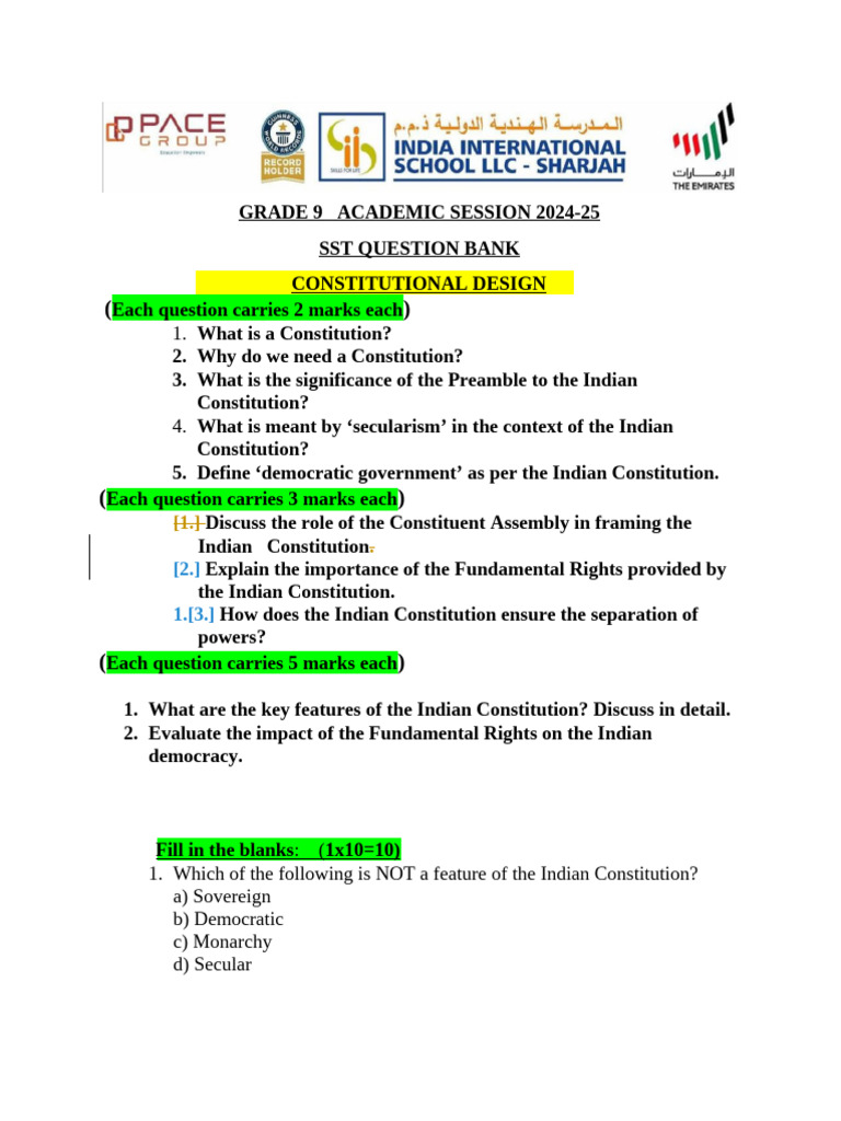 QB Constitutional Design | PDF