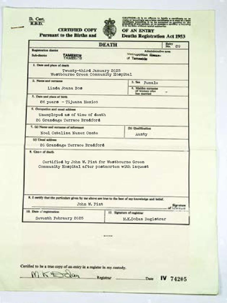 Casket Purchase Invoice | PDF