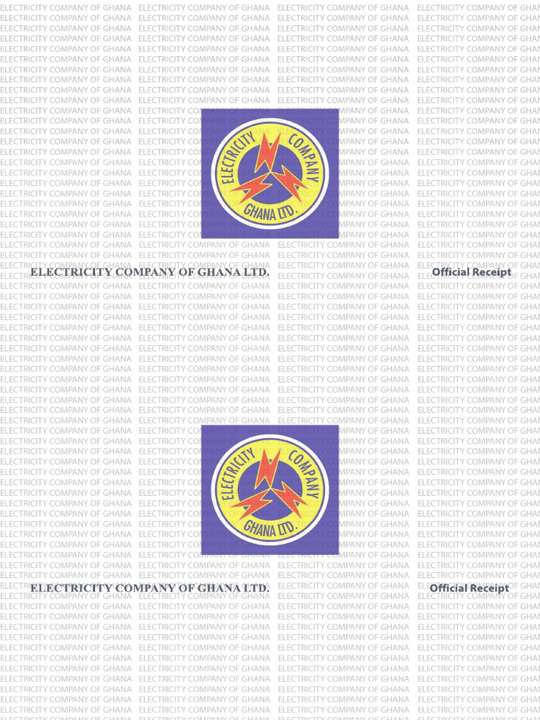 ECG Official Receipt Document | PDF
