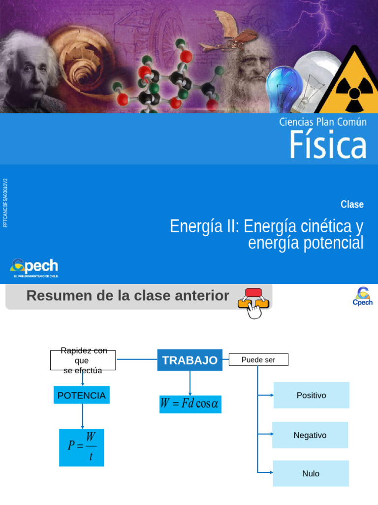 Energía Cinética y Potencial | PDF | Energía potencial | Energía cinética