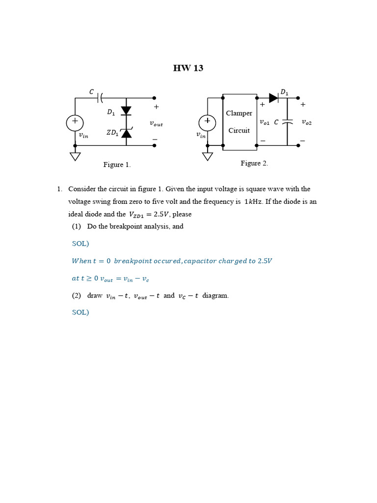 Circuit Analysis Homework | PDF