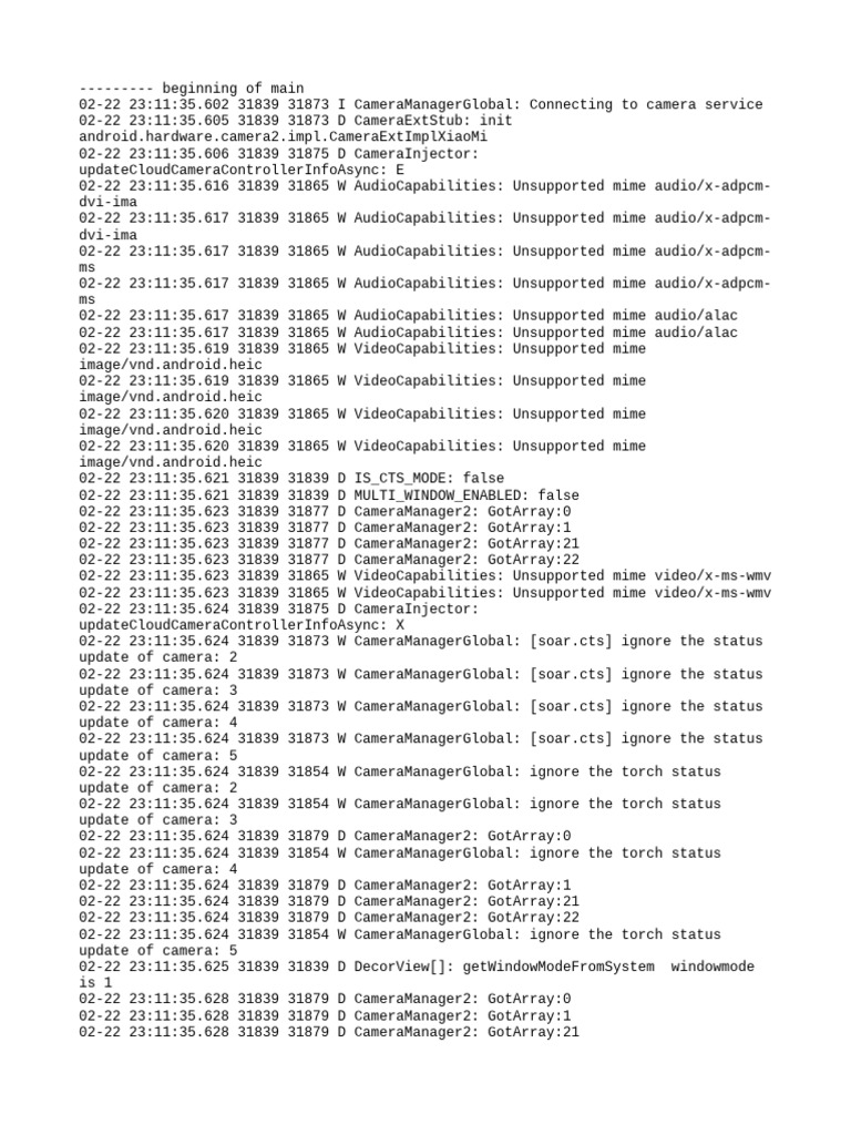 Log Cat 1740240695543 | PDF | Computer Programming | Software