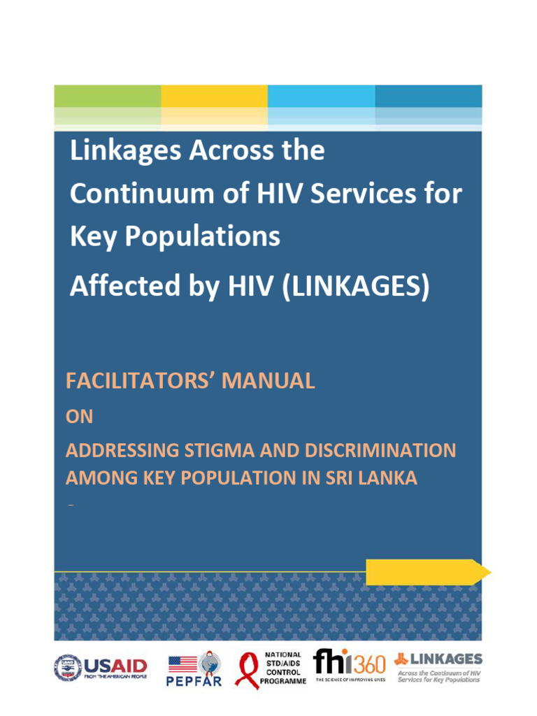 Stigma Reduction Manual for HIV in Sri Lanka | PDF | Social Stigma ...