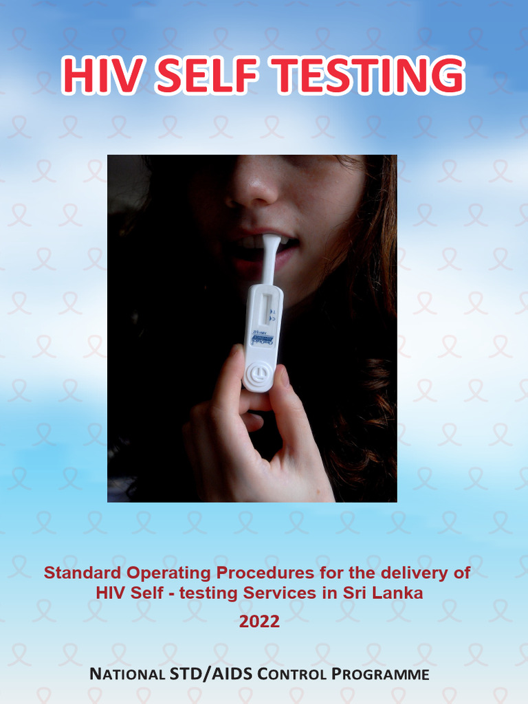 HIV Self-Testing SOPs in Sri Lanka | PDF | Diagnosis Of Hiv/Aids | Hiv