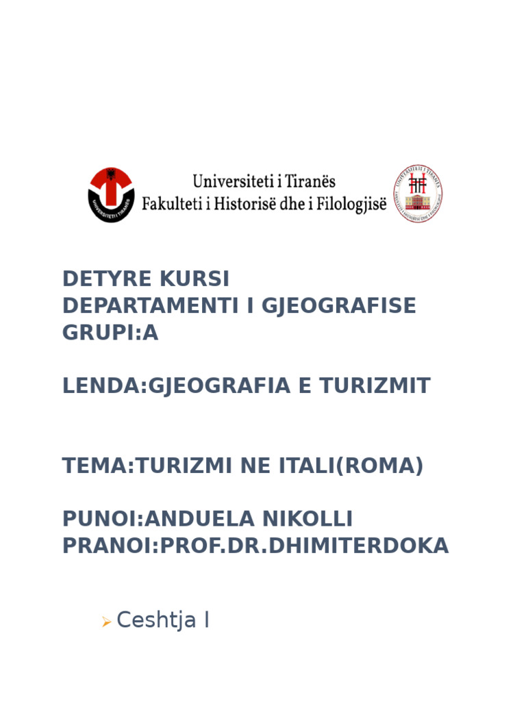 gjeo turizmi | PDF