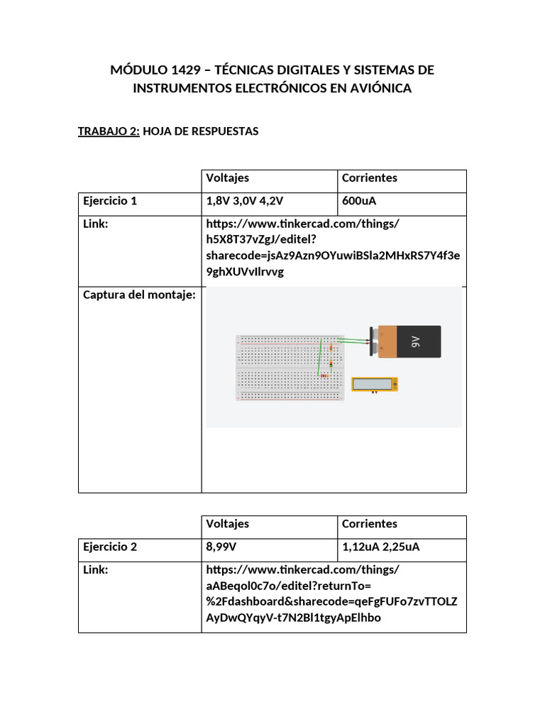 T2 - Módulo 1429 Convertidores ADC Hoja Respuestas (Fernando Laviña) | PDF