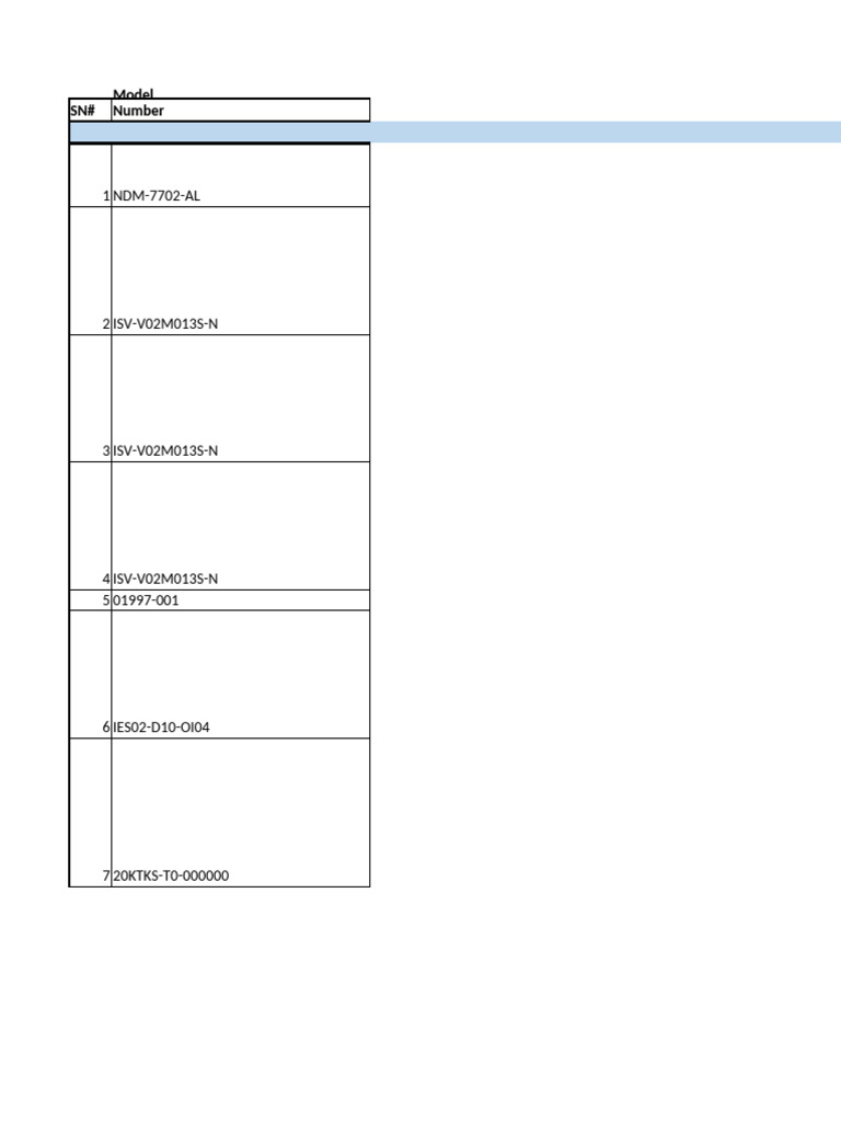 CCTV - ACS - IDS - Spare Parts | PDF | Printer (Computing) | Usb