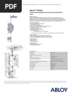 Abloy EL560 Electromechanical Lock Guide | PDF | Door | Screw