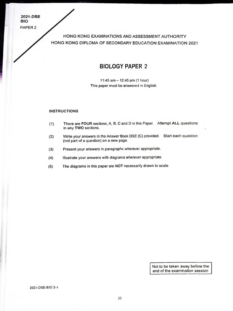 2021-DSE-BIO-2-E | PDF | Primer (Molecular Biology) | Polymerase Chain ...