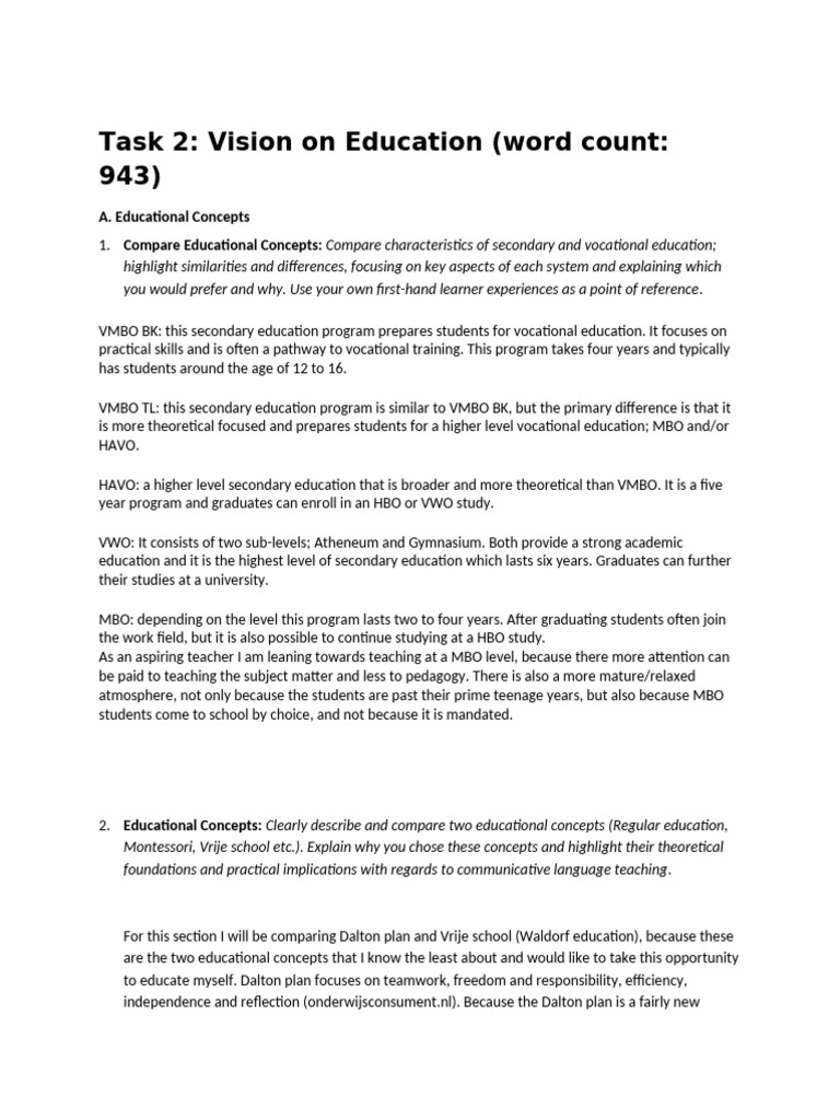 Educator's Guide to Dutch Schools | PDF | Waldorf Education | Learning