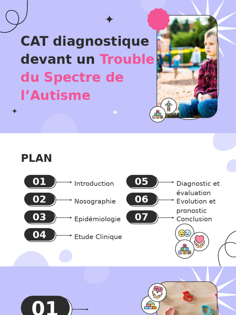 CAT Diagnostic TSA | PDF | Autisme | Trouble envahissant du développement