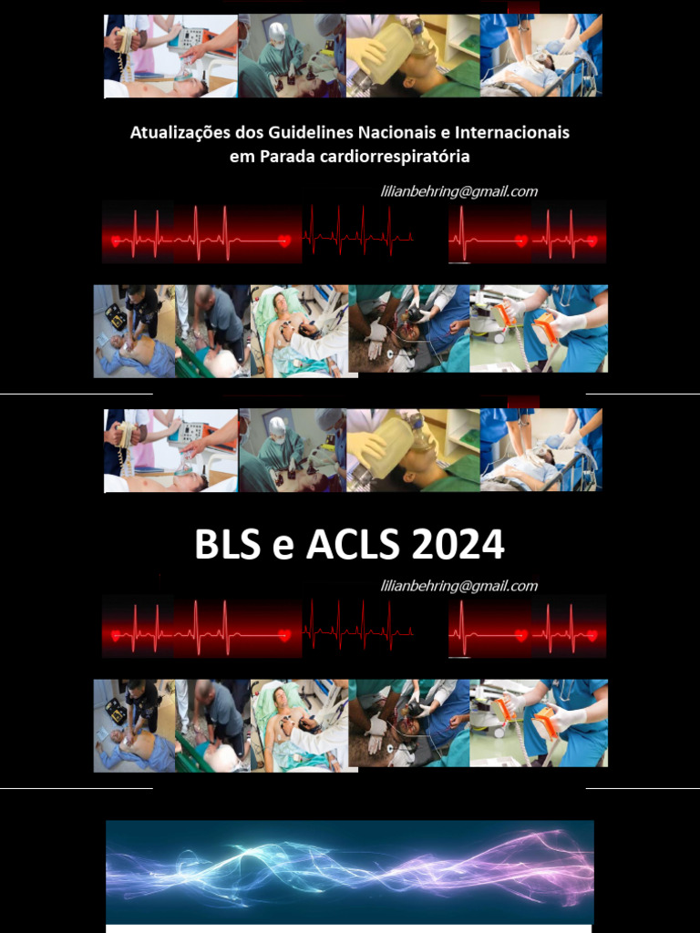 Diretrizes ACLS e BLS 2024 em PCR | PDF | Reanimação cardiopulmonar ...