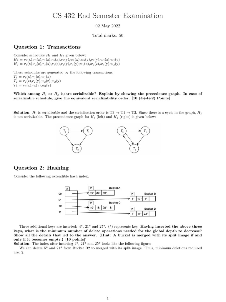 Solution | PDF | Data Management | Databases