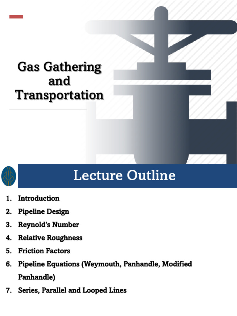Gas Gathering Transportation - Mazlin | PDF | Reynolds Number | Fluid ...