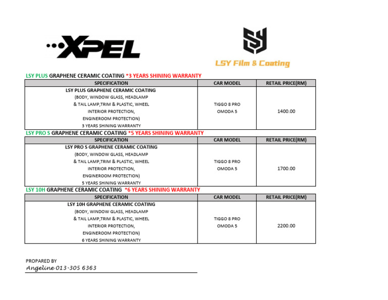 CHERY LSY COAT | PDF