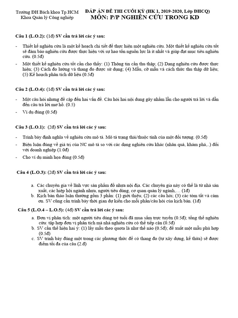 DAPAN-De Thi CK 2019 | PDF