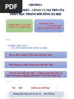 SỰ RA ĐỜI VÀ QUÁ TRÌNH HÌNH THÀNH, PHÁT TRIỂN CỦA TRIẾT HỌC MÁC-LÊNIN | PDF