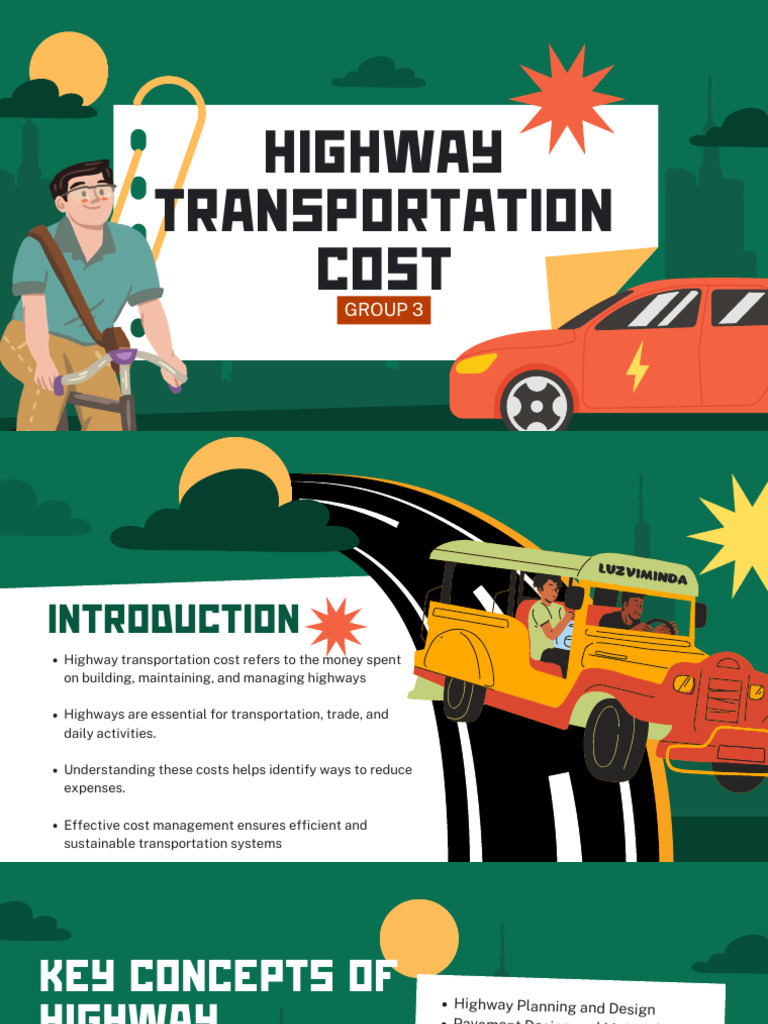 Highway Transportation Cost Management | PDF | Cost–Benefit Analysis ...